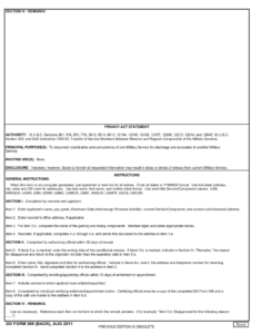 DD Form 368 – Request for Conditional Release | Origin Form Studio